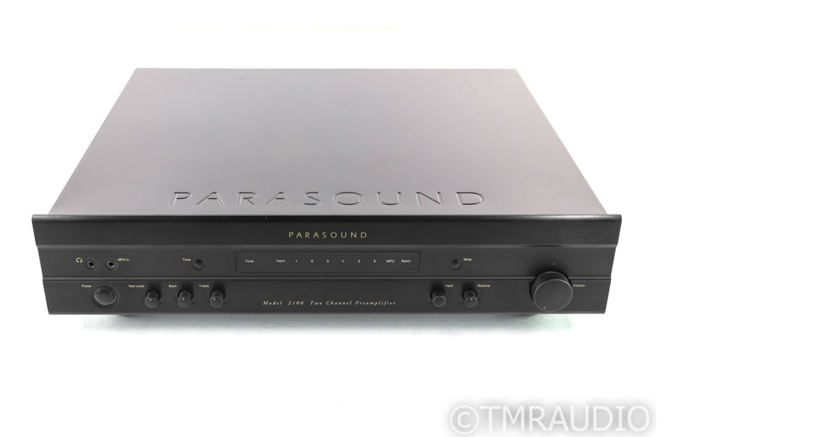 Parasound Model 2100 Stereo Preamplifier; ... For Sale | Audiogon