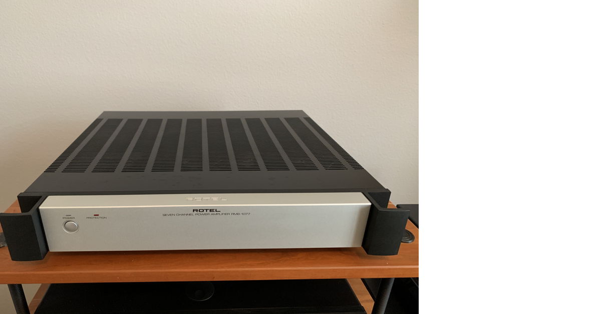 Rotel RMB-1077 (7 x 100 watts) digital amp. For Sale | Audiogon