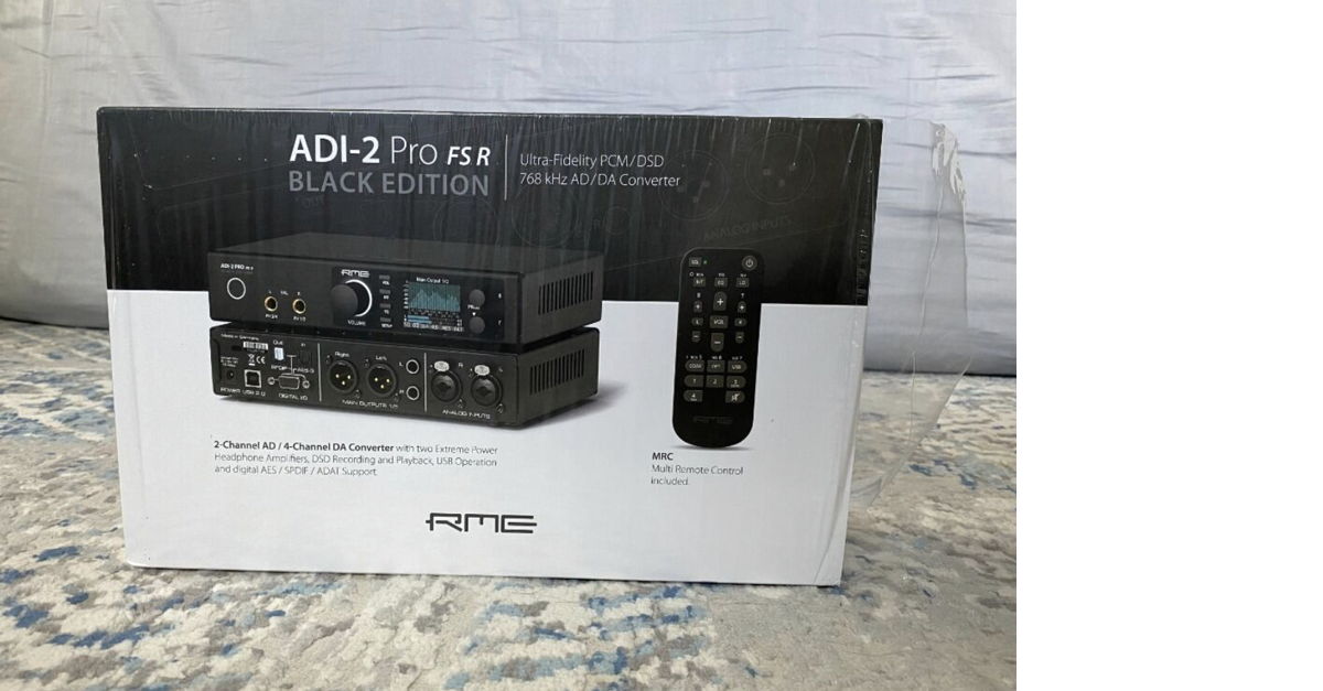 RME RME ADI-2 PRO FS R Black Edition AD/DA... For Sale | Audiogon
