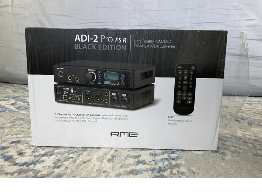 RME RME ADI-2 PRO FS R Black Edition AD/DA... For Sale | Audiogon