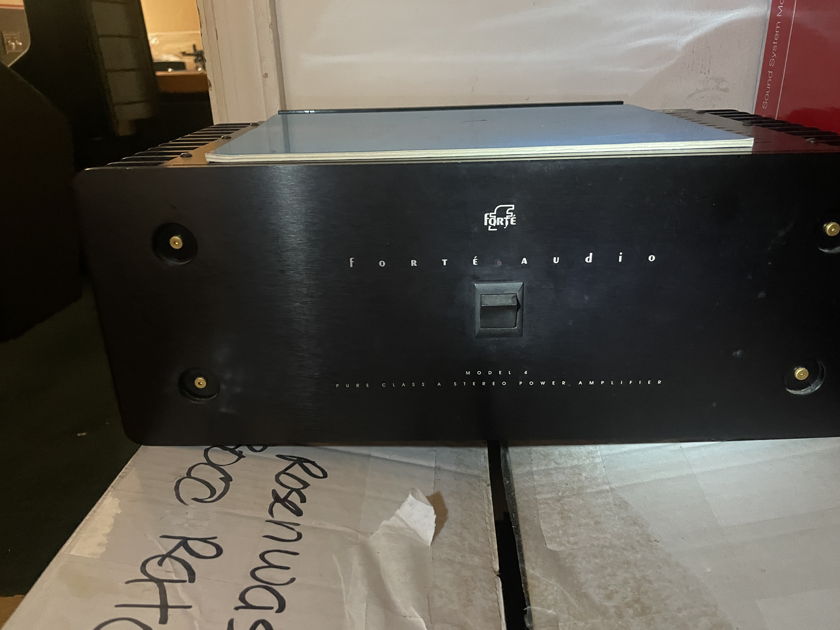 Forte Model 4 in excellent condition and g... For Sale | Audiogon