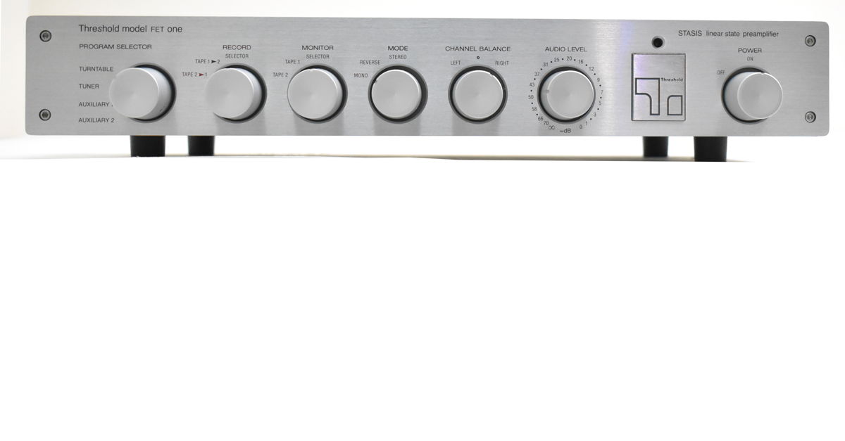 Threshold FET ONE Linear State Pre-Amplifi... For Sale | Audiogon