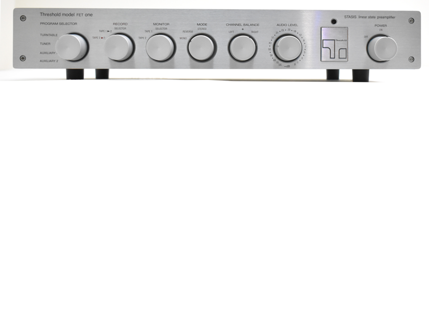 Threshold FET ONE Linear State Pre-Amplifi... For Sale | Audiogon