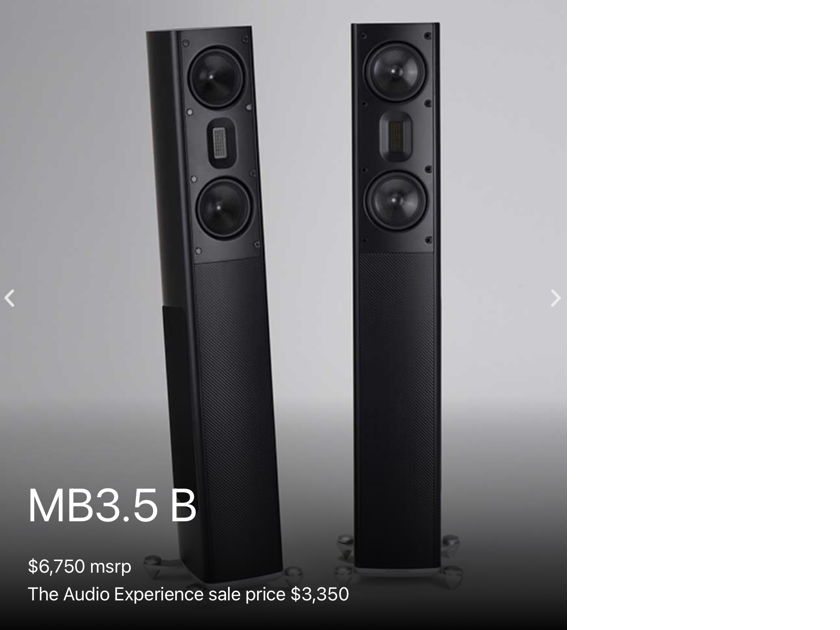 Scansonic MB3.5 B For Sale | Audiogon