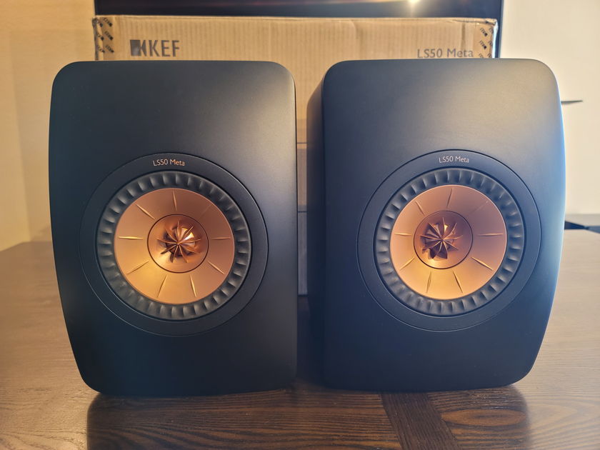 KEF LS50 Meta Speakers pair, Carbon Black, Excellent Condition ...