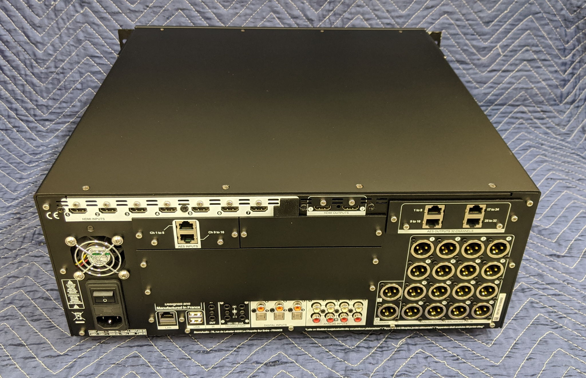 Storm Audio ISP 32 Digital MKI with upgraded Digital AES input board ...