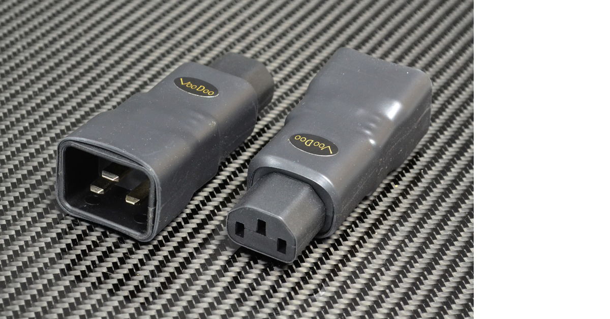 VooDoo 20 amp to 15 amp IEC Adapter For Sale | Audiogon
