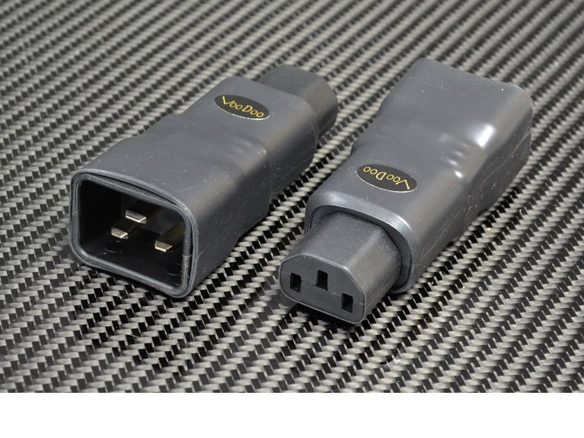 VooDoo 20 amp to 15 amp IEC Adapter For Sale | Audiogon
