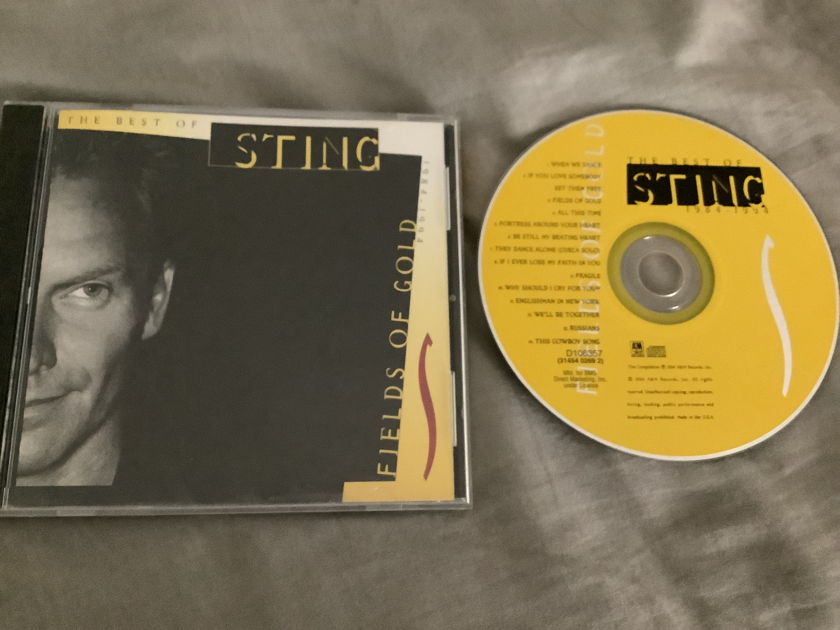 Sting Fields Of Gold The Best Of Sting For Sale | Audiogon