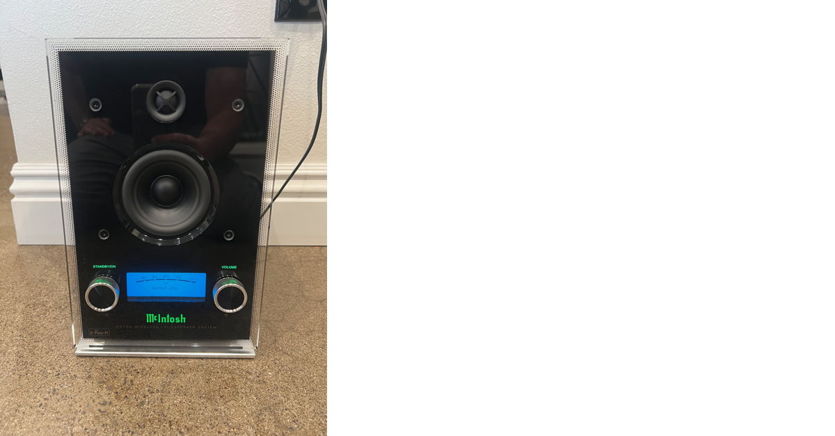 McIntosh RS100 Wireless/Bluetooth Speaker ... For Sale | Audiogon