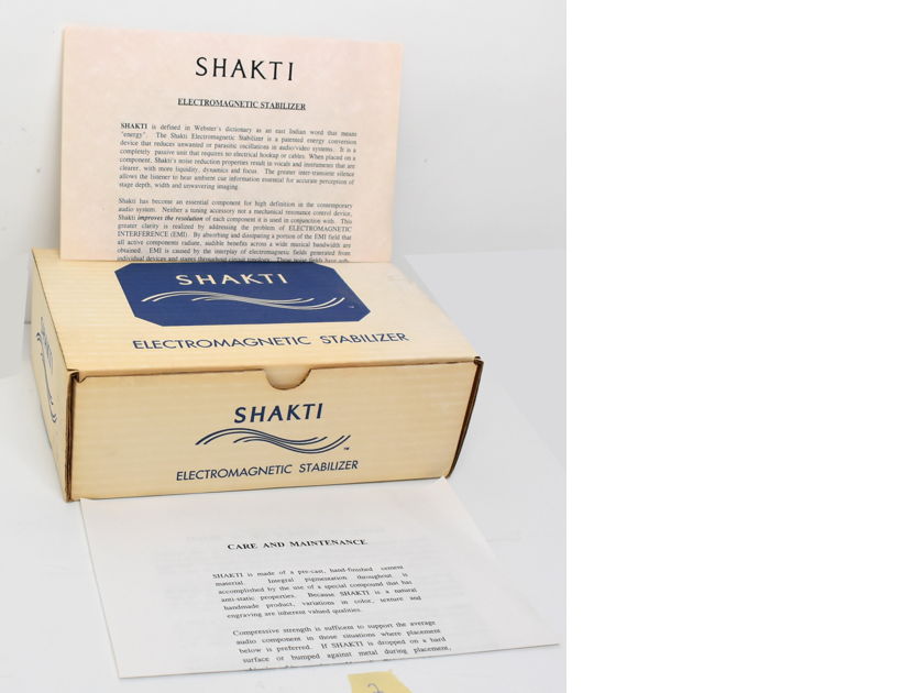 2of3 Shakti Stone "THE STONE" Electromagne... For Sale | Audiogon