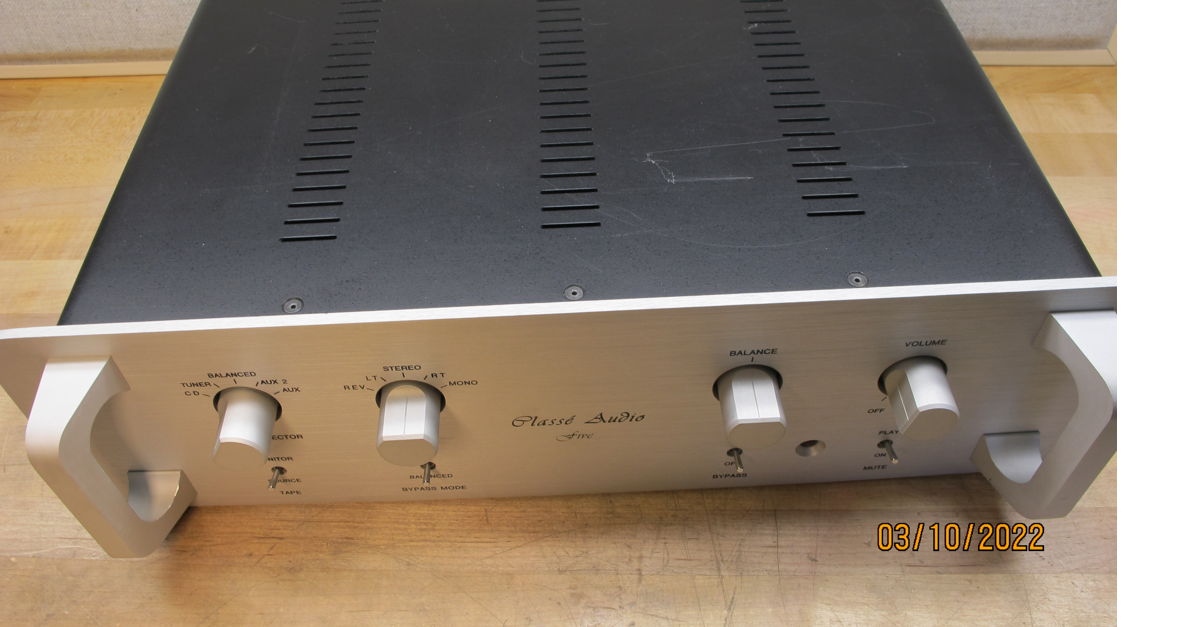 Classe Audio Model Five Preamp For Sale | Audiogon