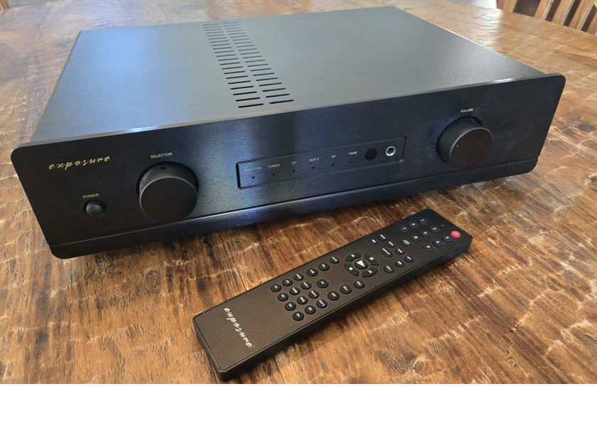 Exposure 3510 Integrated Amp - Black For Sale | Audiogon