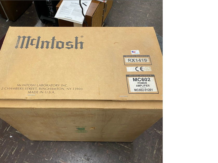 McIntosh MC-602 power amplifier For Sale | Audiogon