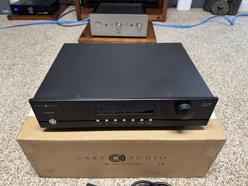 Cary Audio SL-100 Preamplifier -- Nice one... For Sale | Audiogon