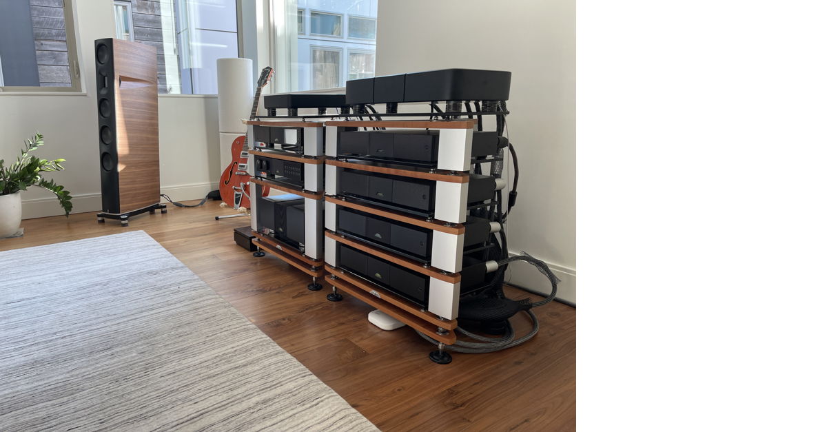 Naim Fraim - Cherry w/ Silver Uprights - C... For Sale | Audiogon