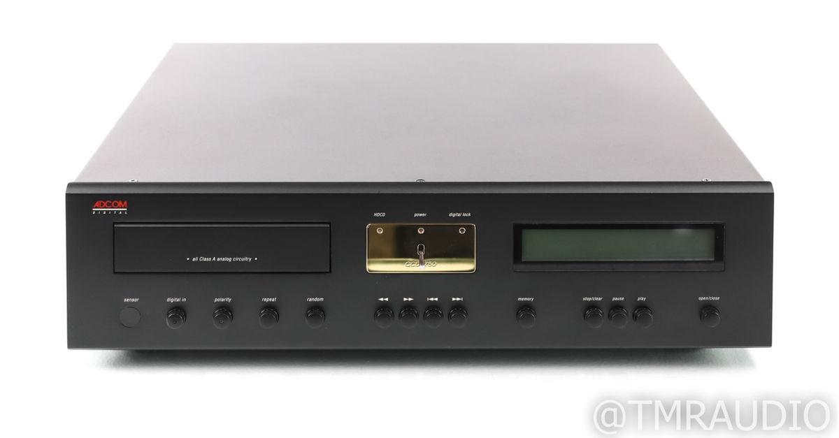 Adcom GCD-750 CD Player; GCD750; HDCD (28662) For Sale | Audiogon