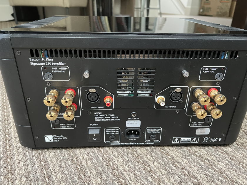 PS Audio BHK Signature 250 Amplifier For Sale | Audiogon