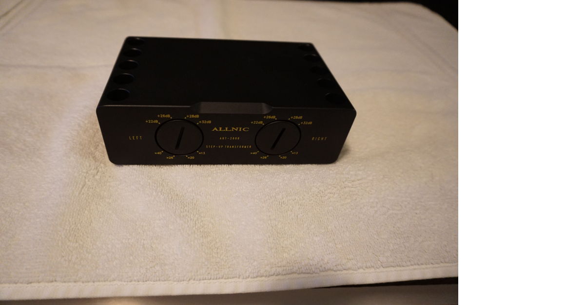 Allnic Audio AUT 2000 Step up transformer For Sale | Audiogon