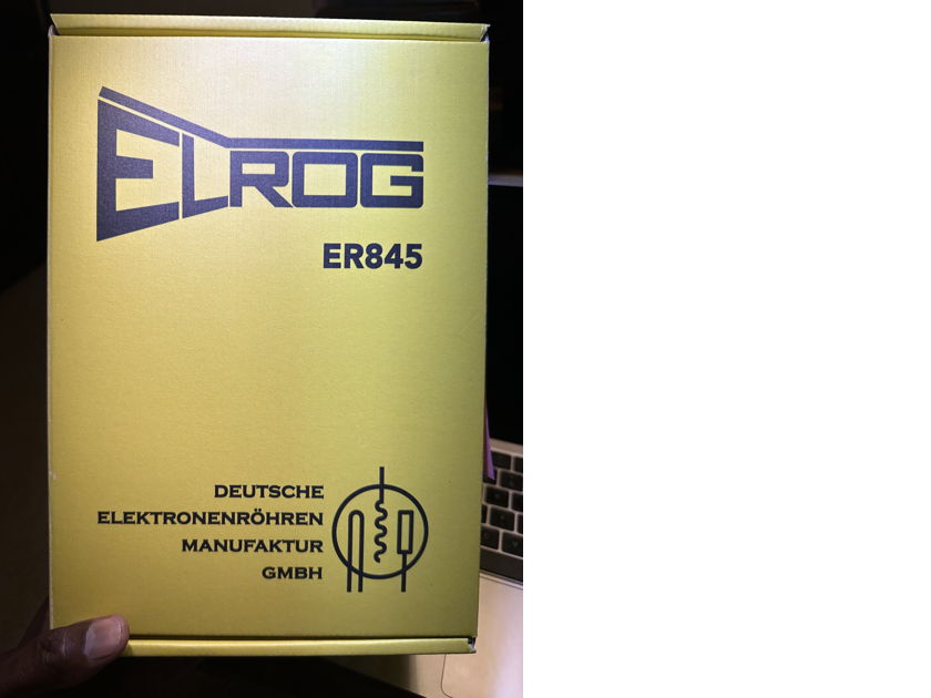 Elrog tubes ER 845 For Sale | Audiogon
