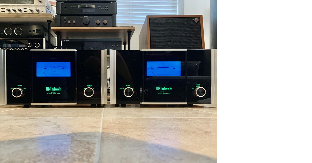 McIntosh MC501 MC-501 Monoblock Amplifiers... For Sale | Audiogon