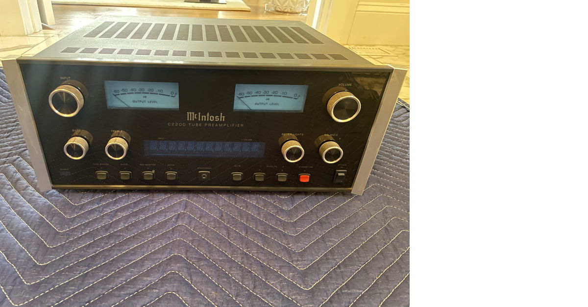 McIntosh C2200 Tube Preamplifier For Sale | Audiogon