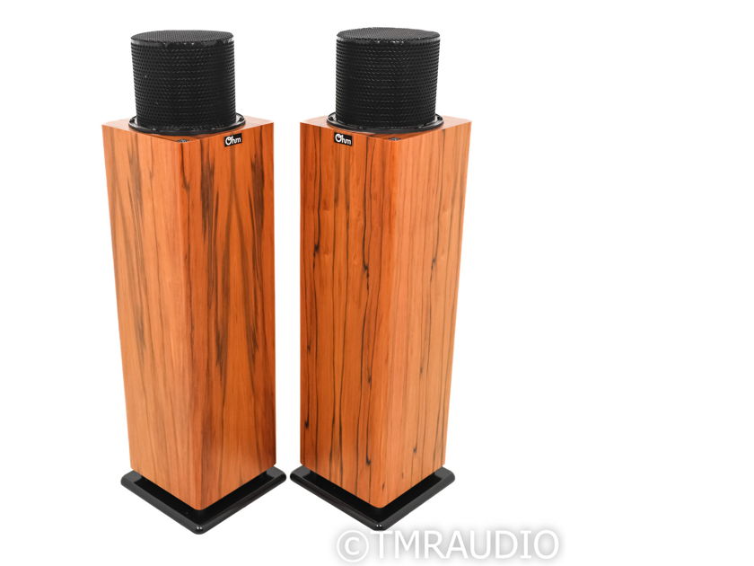 Ohm Acoustic Walsh 2000 Tall Floorstanding Speakers; Tineo Veneer Pair ...