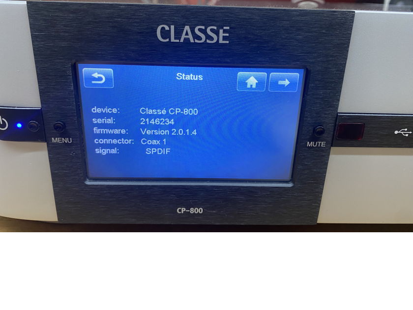 Classe Audio CP-800 v2 Stereo Preamplifier For Sale | Audiogon