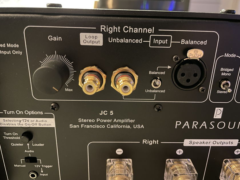 Parasound Halo JC5 For Sale | Audiogon
