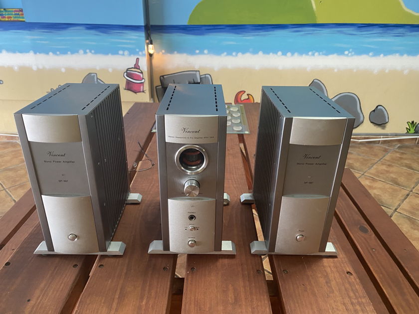 Vincent KHV 1 PRE - Stereo Headphone & PRE Amplifier w/ Pair of SP-997 ...