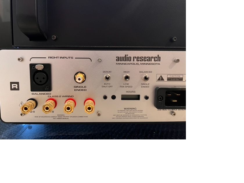 Audio Research Reference 160S Amplifier For Sale | Audiogon