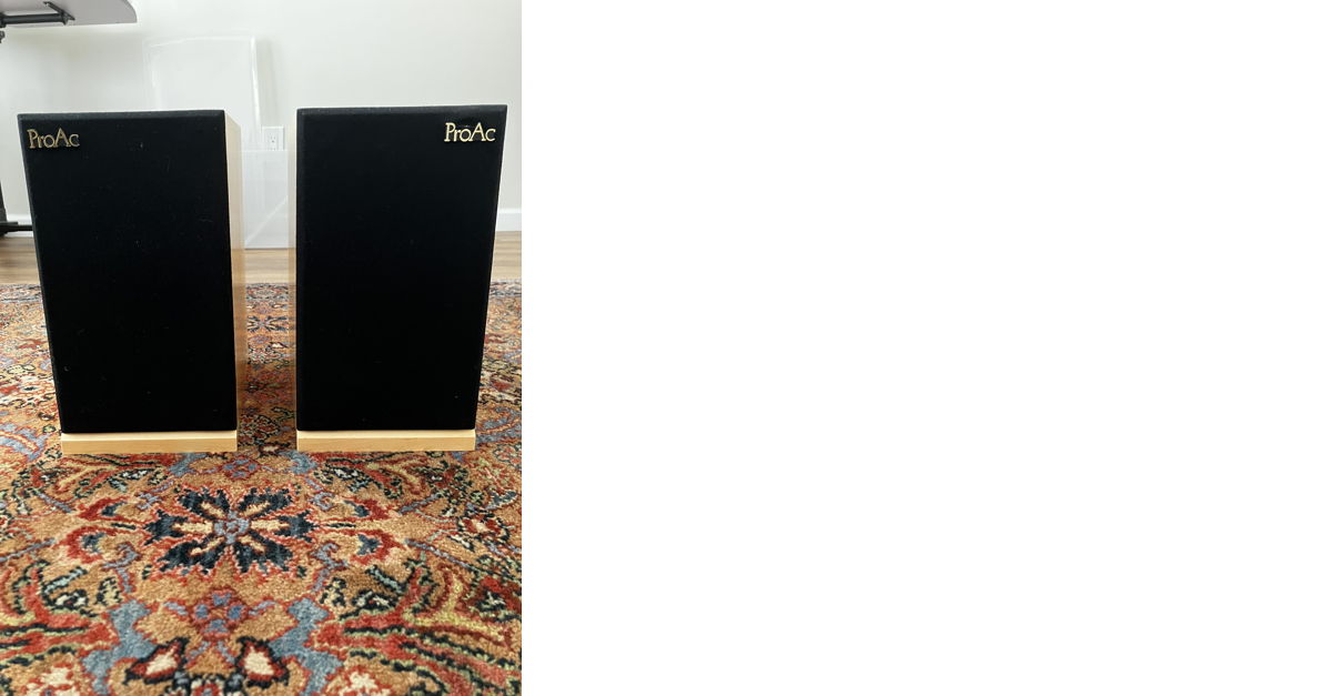 ProAc Response D1 Bookshelf Speakers (Mapl... For Sale | Audiogon