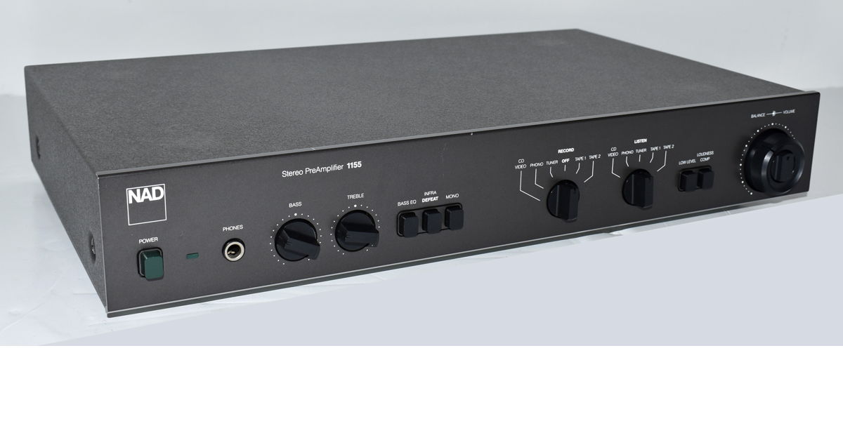 NAD 1155 2-CH Stereo PreAmplifier PREAMP w... For Sale | Audiogon