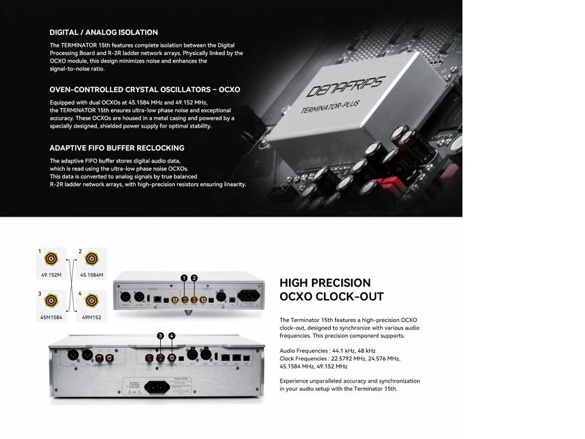 Denafrips -Terminator-15= the + Plus - $$ ... For Sale | Audiogon