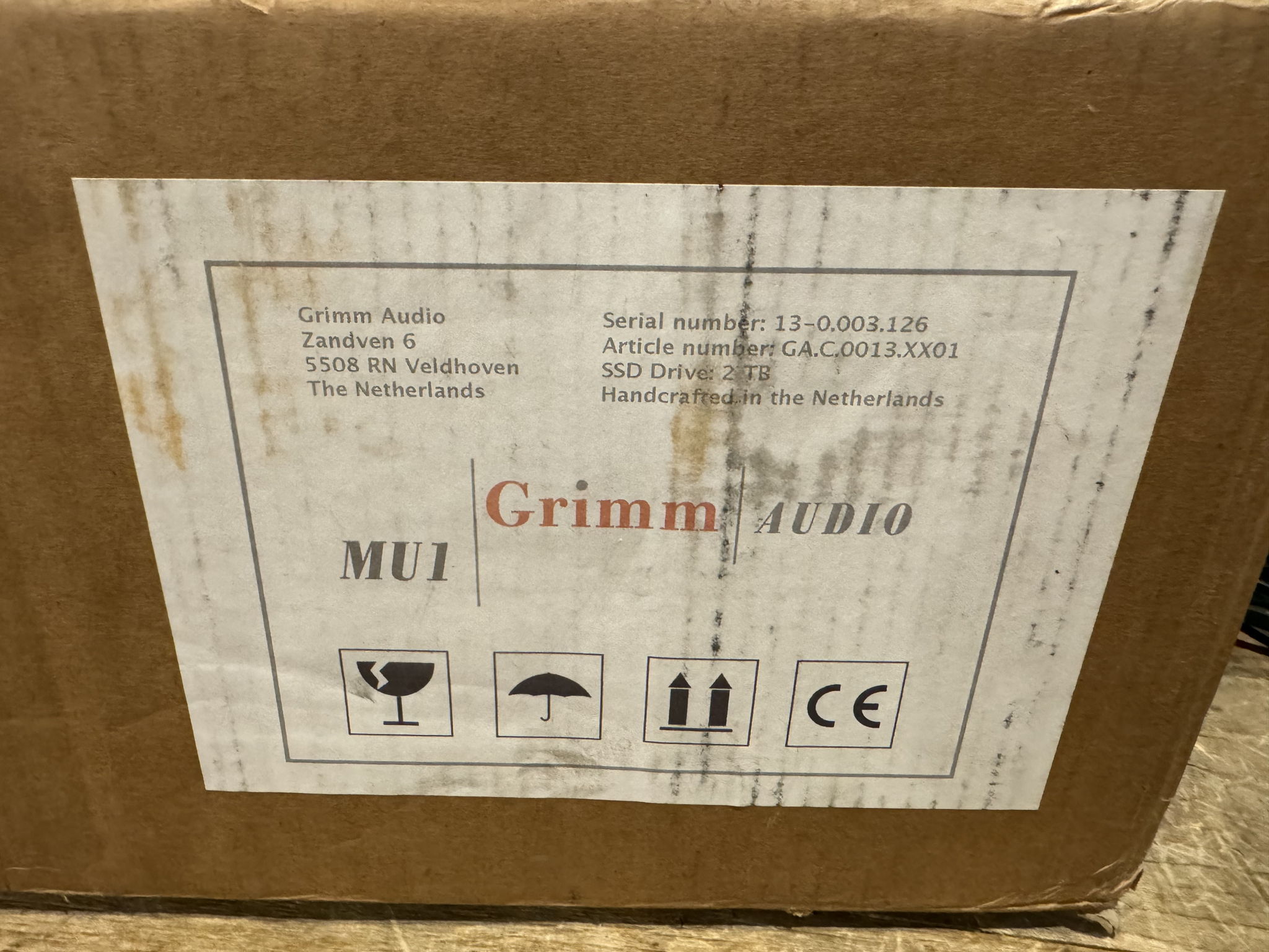 Grimm MU1 For Sale | Audiogon