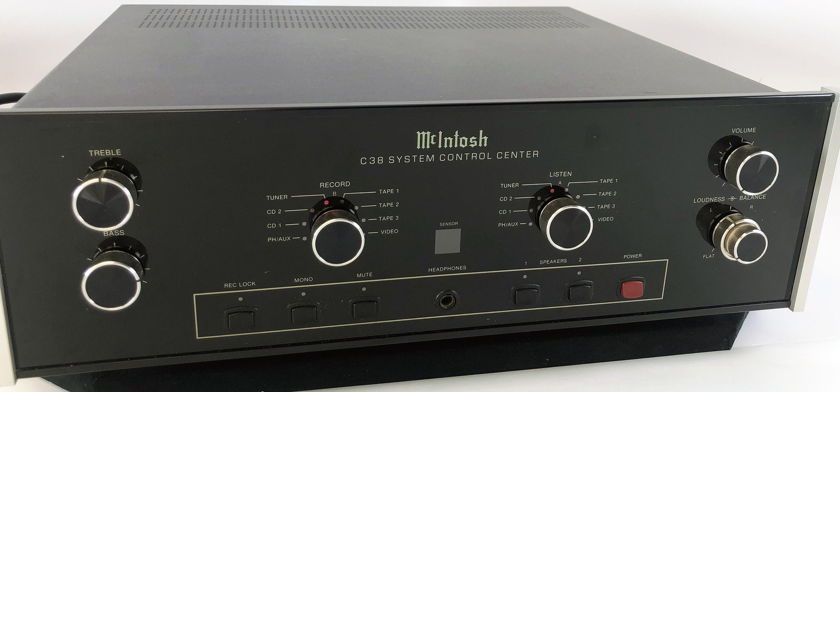 McIntosh C38 Solid State Preamp - Full Fea... For Sale | Audiogon