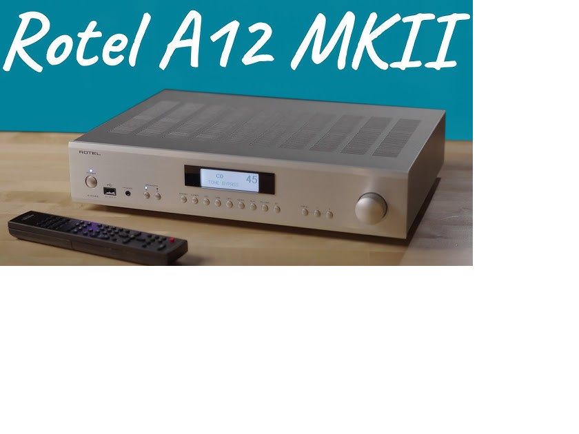 Rotel A12 MKII Stereo integrated amplifier... For Sale | Audiogon
