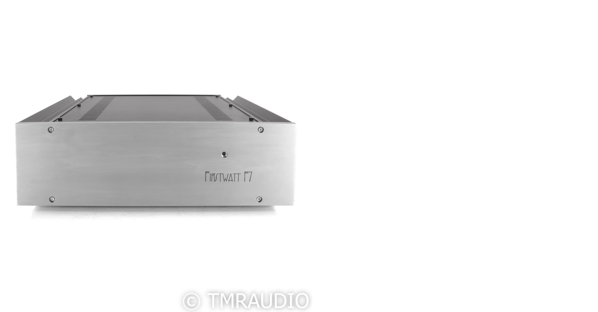 First Watt F7 Stereo Power Amplifier; Silv... For Sale | Audiogon