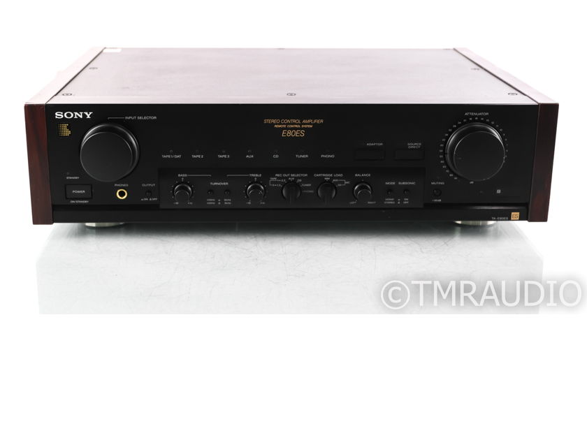 Sony TA-E80ES Stereo Preamplifier; MM / MC... For Sale | Audiogon