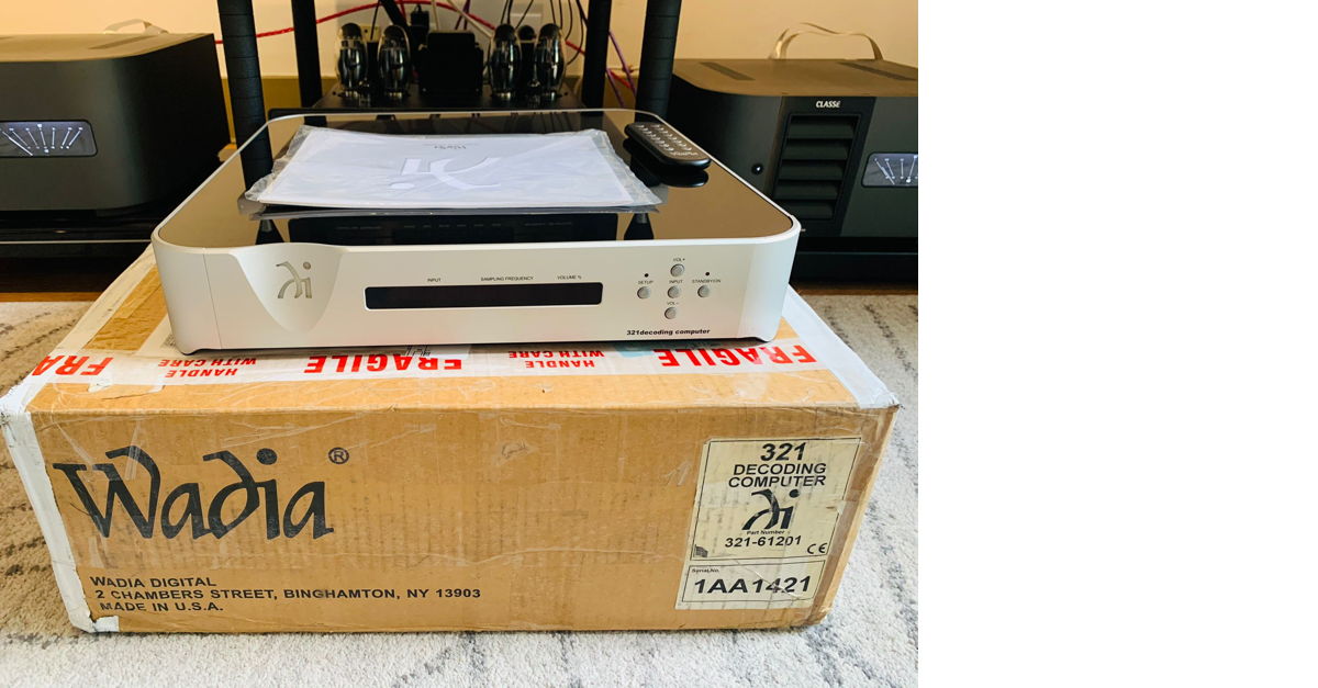 Wadia 321 Dac w/Orig box manual remote For Sale | Audiogon