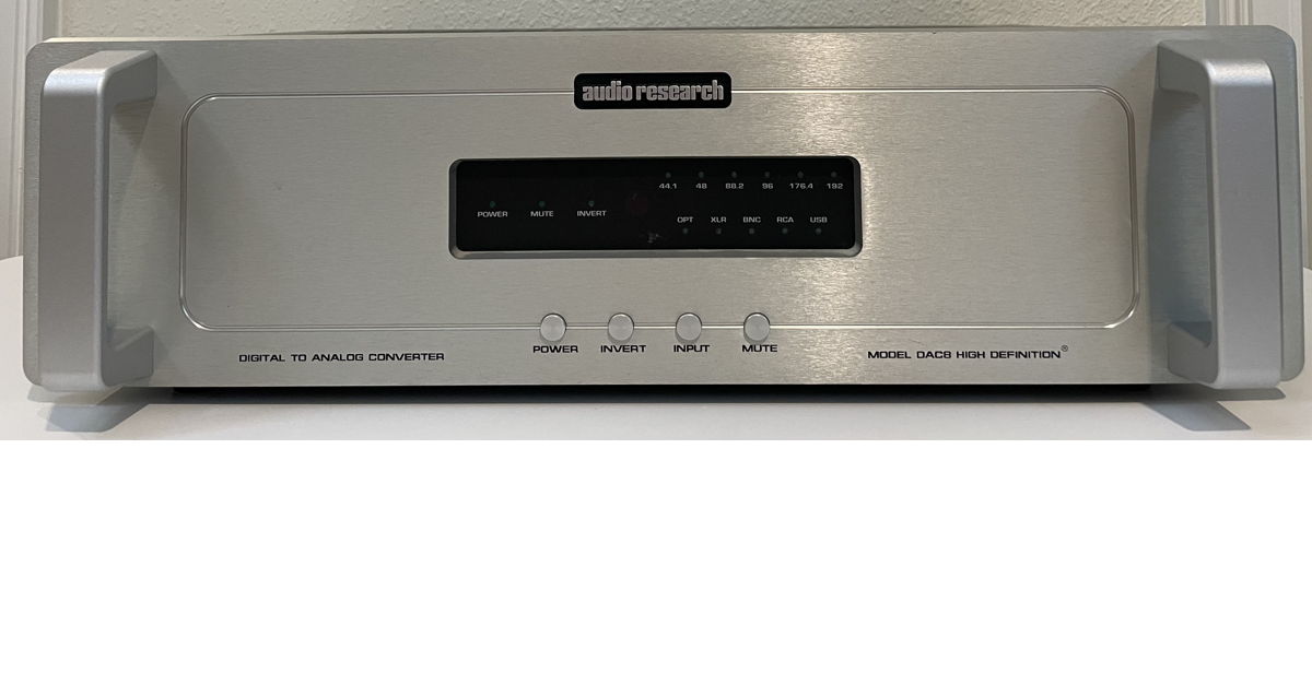 Audio Research DAC-8 Digital to Analog Con... For Sale | Audiogon