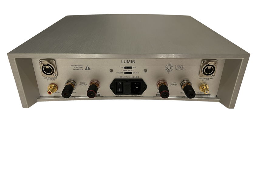 LUMIN AMP - Power Amplifier - Silver For Sale | Audiogon