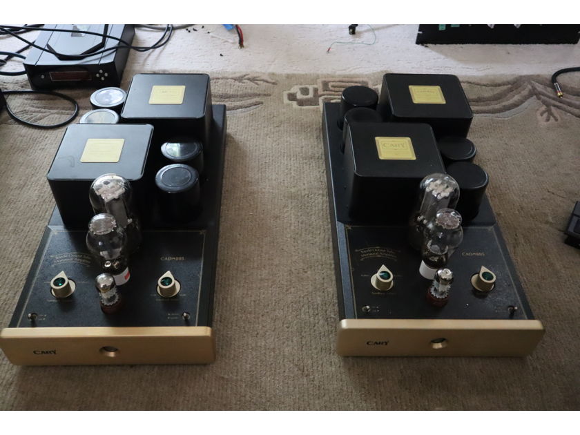 Cary Audio 805 Mono Triode Tube amps For Sale | Audiogon