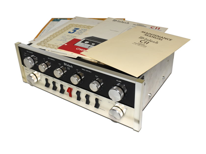 McIntosh C11 Vacuum Tube Stereo PreAmp Pre... For Sale | Audiogon