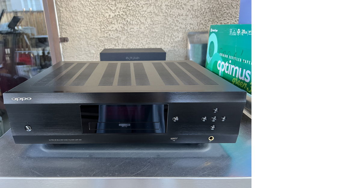 Oppo 205 HD Blu-Ray Disc Player UDP-205 For Sale | Audiogon