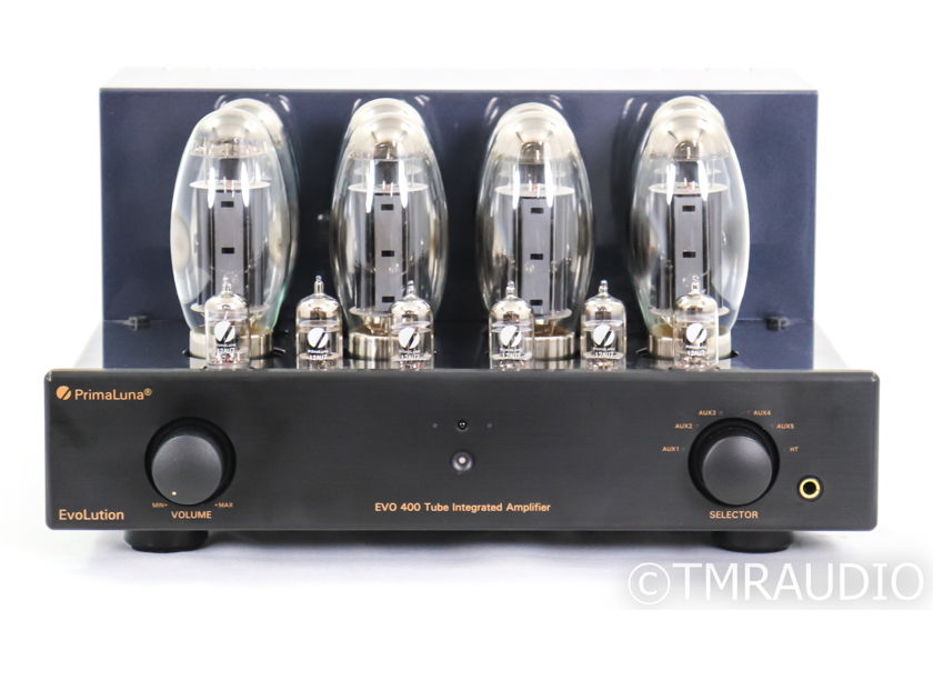 PrimaLuna Evolution 400 Stereo Tube Integrated Amplifier; Black; Remote ...