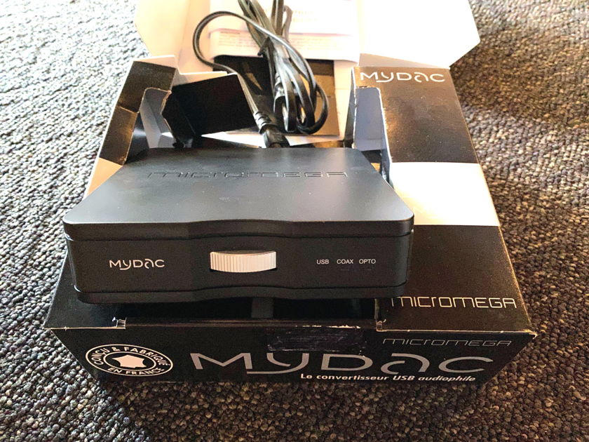 MicroMega MyDac DAC | DA Converters | Audiogon