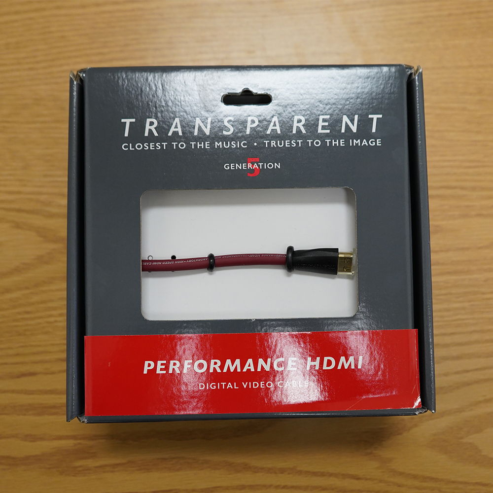 Transparent Performance HDMI Cable, 15ft For Sale | Audiogon