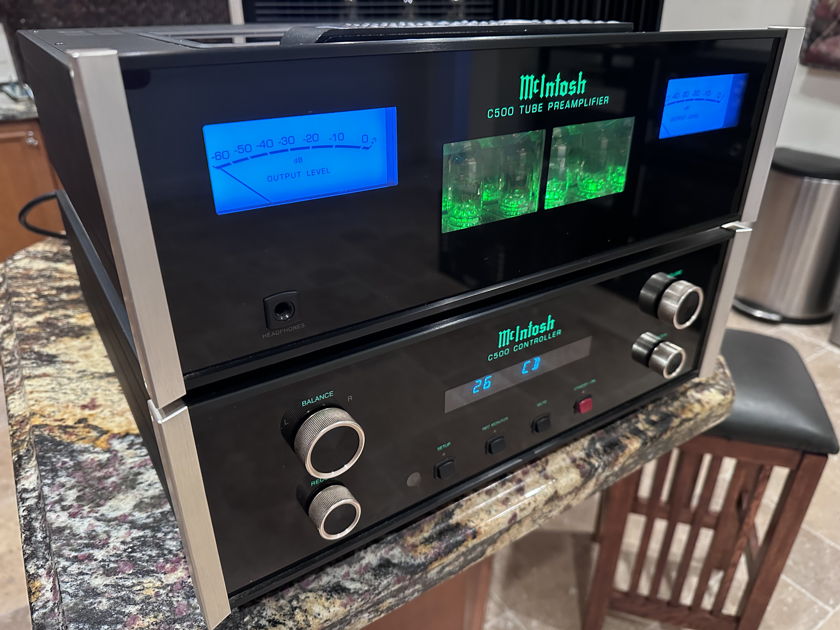 McIntosh C500T & C500C For Sale | Audiogon