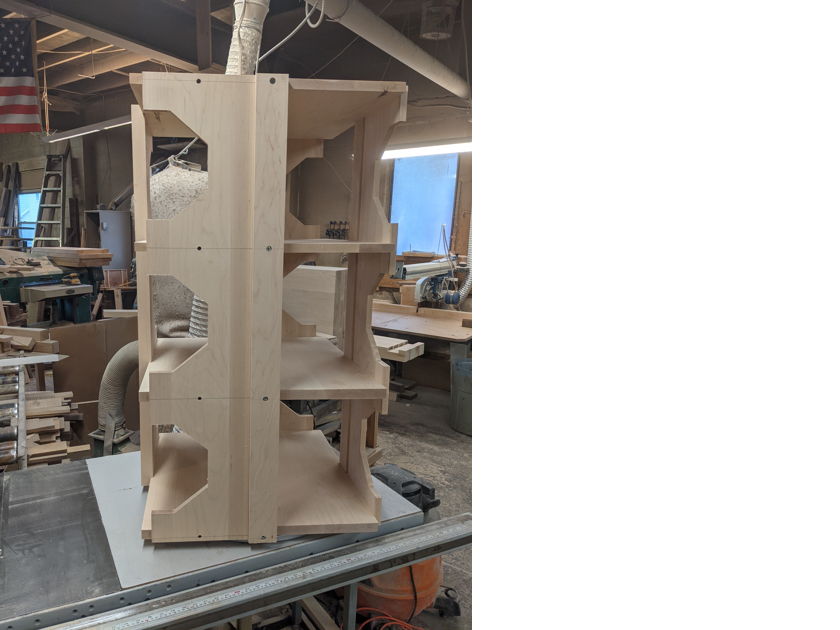 Timbernation LP Rotating Storage Tower For Sale | Audiogon